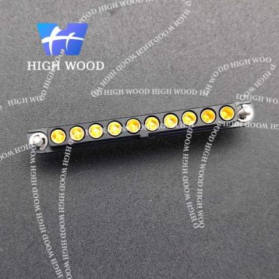 China HW-M80 Micro-D Connector 800V 3A for Aerospace Defense Avionics for sale