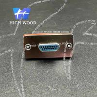 China J30J Series Micro-D Connector 15 Pin Male Plug Twist Pin 1.27mm Pitch GJB2446A for sale