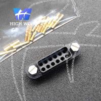 China HW-M80 2mm Pitch Rectangle Connector 4611205 Aerospace Avionics 1200V AC/DC for sale