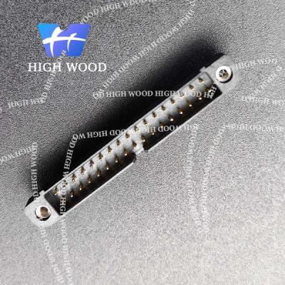 China HW-M80 2mm Pitch Rectangle Connector 5003405 3A 500 Cycles Aerospace Grade for sale