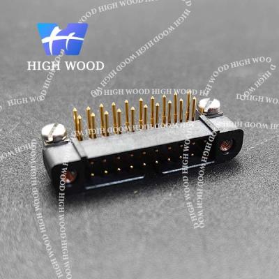 China HW-M80 2mm Pitch Rectangle Connector 1200V AC/DC for Aerospace Avionics for sale