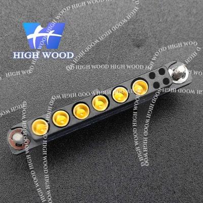 China HW-M80 Connector 4D10405F1-06-325-00-000 Aerospace Grade 800V AC/DC for sale