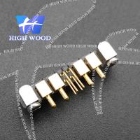 China HW-M80 Connector 5L10405M5 Aerospace Grade 800V AC DC Copper Alloy Gold Plating for sale