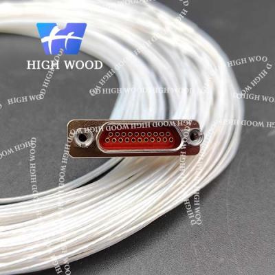 China J30J Series Micro-D Rectangular Connector 21 Pin 1000mm Cable Length GJB2446A for sale