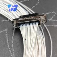 China J30J Series Micro-D Rectangular Connector 25 Pin 1000mm Cable MIL-C-83513 for sale