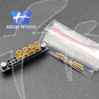 China HW-M80 4D10605F1 Aerospace Connector 800V AC DC 20A High Reliability for sale