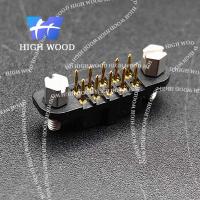 China HW-M80 2mm Pitch Rectangle Connector 3A 500 Cycles for Aerospace Defense for sale