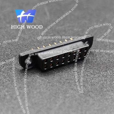China HW-M80 2mm Pitch Rectangle Connector 3A 1200V for Aerospace and Defense for sale