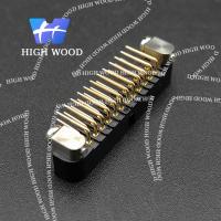 China HW-M80 2mm Pitch Rectangle Connector 3A 500 Cycles for Aerospace Defense for sale