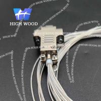 China J30J Series Micro-D Rectangular Connector 9 Pin 1.27mm Pitch GJB2446A for sale