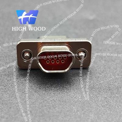 China J30J Series Micro-D Rectangular Connector 9-Pin Male Plug GJB2446A 1.27mm Pitch for sale