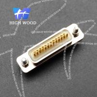 China J30J Series Micro-D Rectangular Connector 25-Pin Twist Pin 1.27mm Pitch GJB2446A for sale
