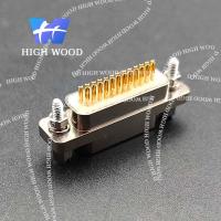 China J30J Series Micro-D Rectangular Connector 25-Pin Twist Pin 1.27mm Pitch GJB2446A for sale