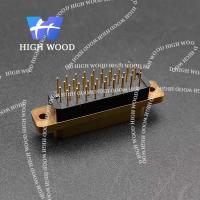 China HW-M83513 31-F03CN Condensed Straight PCB Connector 1.9mm Pitch Threaded Insert for sale