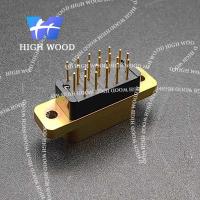 China HW-M83513 31-C03CN Condensed Straight PCB Connector 1.9mm Pitch Threaded Insert for sale