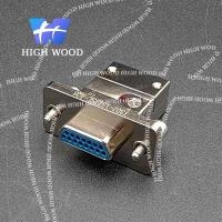 China J30J Series Micro-D Rectangular Connector 15-Pin 1.27mm Pitch High Density for sale