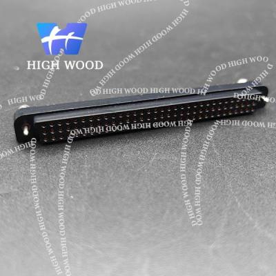 China M83 3-Row Datamate Connector 96 Contacts 2mm Pitch 3A Gold Finish High Reliability for sale