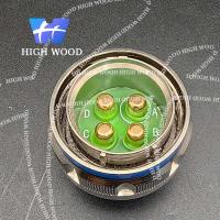 China MIL-DTL-38999 Series III Circular Connector D38999/26FG75PN Triple-Start Threaded Quick Connection for sale