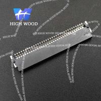 China 1.27mm Pitch 68 Pin PCB Horizontal SMT Connector Male Plug 2 Row Gold Plating for sale