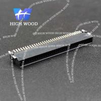 China 1.27mm Pitch 68 Pin PCB Horizontal SMT Connector Male Plug 2 Row Gold Plating for sale
