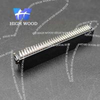 China 1.27mm Pitch 68 Pin PCB Horizontal SMT Connector Male Plug 2 Row Gold Plating for sale