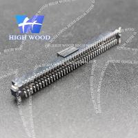 China 1.27mm Pitch 80 Pin PCB Horizontal SMT Connector Male Plug 1.2A for sale