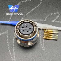 China MIL-DTL-38999 Series III Circular Connector D38999/26FD5SN 85dB EMI Shielding for sale