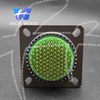 China MIL-DTL-38999 Series III D38999/20WH35SCA Circular Connector Square Flange Receptacle 35 Contacts for sale