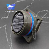 China MIL-DTL-38999 Series III D38999/20WH35SCA Circular Connector Square Flange Receptacle 35 Contacts for sale