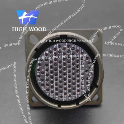 China MIL-DTL-38999 Series III D38999/20WH35SCB Circular Connector Square Flange Receptacle 35 Contacts for sale