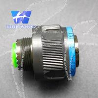 China MIL-DTL-38999 Series III Circular Connector D38999/26WC98PN Triple-Start Threaded Quick Connection 85dB EMI Shielding for sale