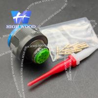 China MIL-DTL-38999 Series III Circular Connector D38999/26WC98PN Triple-Start Threaded Quick Connection 85dB EMI Shielding for sale