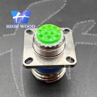 China MIL-DTL-38999 Series III D38999/20FC98SN Square Flange Receptacle Connector 98 Contacts for sale