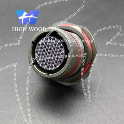 China MIL-DTL-38999 Series III D38999/24WE35SLN Circular Connector 35-Pin Socket for sale