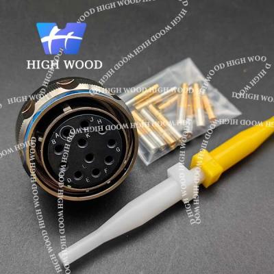 China MIL-DTL-38999 Series III D38999/26FG11SA Circular Connector Triple-Start Thread 21 Shell Size for sale
