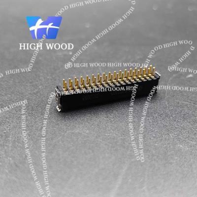 China HW-M80 2mm Pitch Rectangle Connector 3A 500 Cycles for Aerospace Avionics for sale