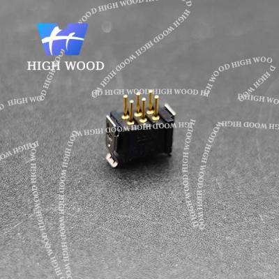 China HW-M80 2mm Pitch Rectangle Connector 3A 500 Cycles Aerospace Avionics for sale