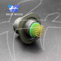 China MIL-DTL-38999 Series III D38999/24WD35PLN Circular Connector 3-Head Thread Quick Connect for sale