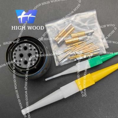 China MIL-DTL-38999 Series III Circular Electric Connector D38999/26WE20SN Shielding Plug 20 Contacts for sale