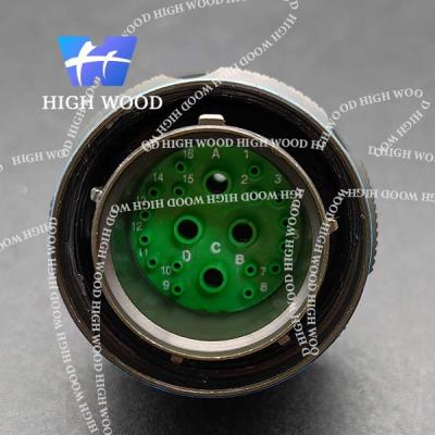 China MIL-DTL-38999 Series III D38999/26WE20PN Circular Connector 85dB EMI Shielding 300g Shock for sale