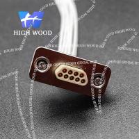 China J30JB-9TJL-Q9 Glass Sintered Gas Sealed Rectangular Connector 9 Core 1.27mm Pitch for sale