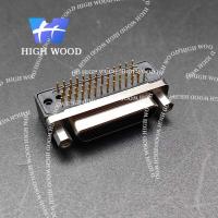China J30J Series Micro-D Connector 51 Pin 1.27mm Pitch High Density Metal Shell for sale