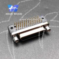 China J30J Series Micro-D Connector 51 Pin 1.27mm Pitch High Density Metal Shell for sale
