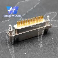 China J30J Series Micro-D Connector 31 Pin Male Plug High Density 1.27mm Pitch for sale