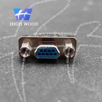 China J30J Series Micro-D Rectangular Connector 9-Pin Twist Pin 1.27mm Pitch GJB2446A for sale