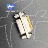China J30J Series Micro-D Rectangular Connector 21-Pin Twist Pin 1.27mm Pitch for sale