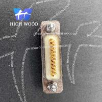 China J30J Series Micro-D Rectangular Connector 21-Pin Twist Pin 1.27mm Pitch for sale