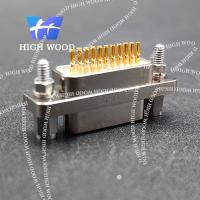 China J30J Series Micro-D Rectangular Connector 21-Pin Twist Pin 1.27mm Pitch for sale