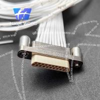 China J30JB Series Glass Sintered Gas Sealed Rectangular Connector 21 Pin 1.27mm Pitch for sale