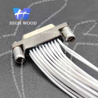 China J30JB Series Glass Sintered Gas Sealed Rectangular Connector 21 Pin 1.27mm Pitch for sale
